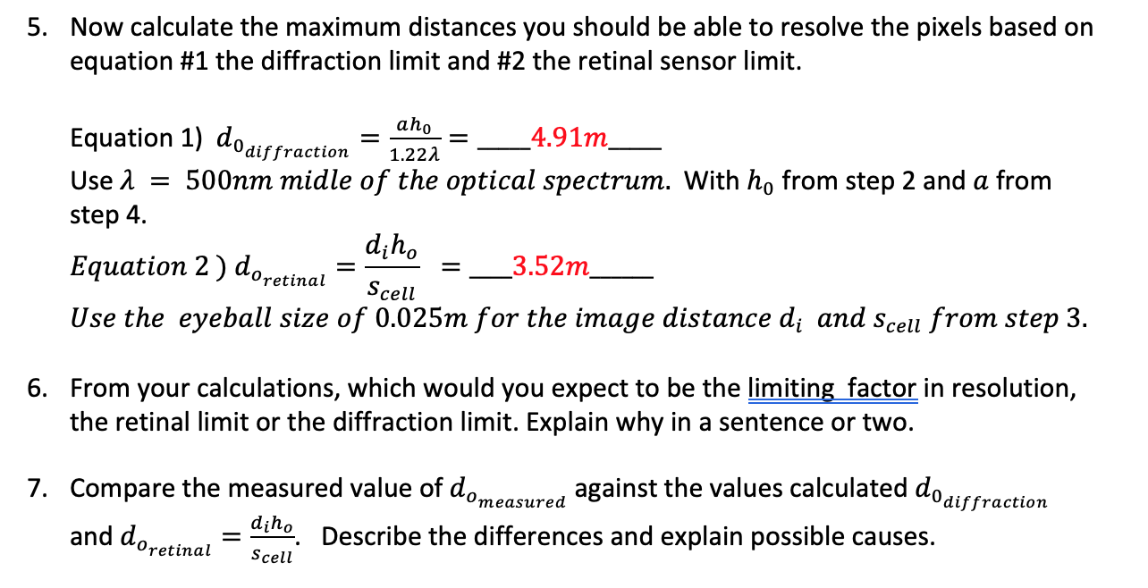 5 Now Calculate The Maximum Distances You Should Be