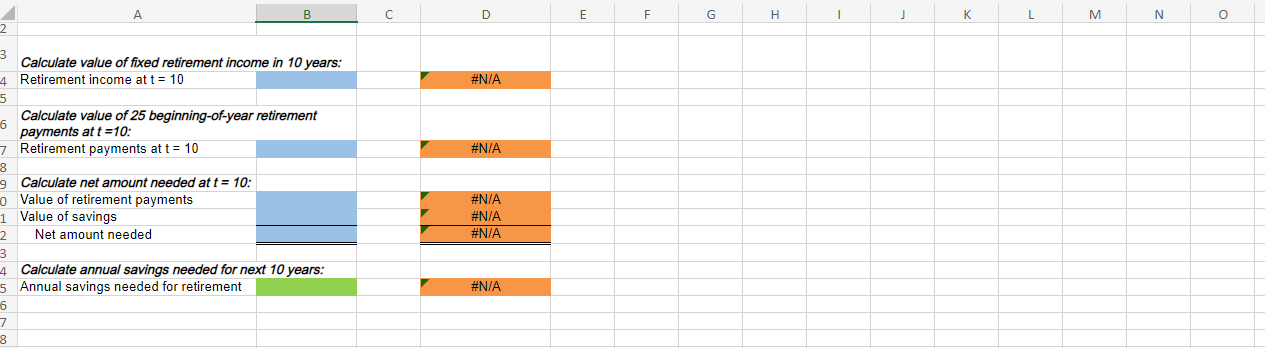 Solved Excel Online Structured Activity: Required annuity | Chegg.com