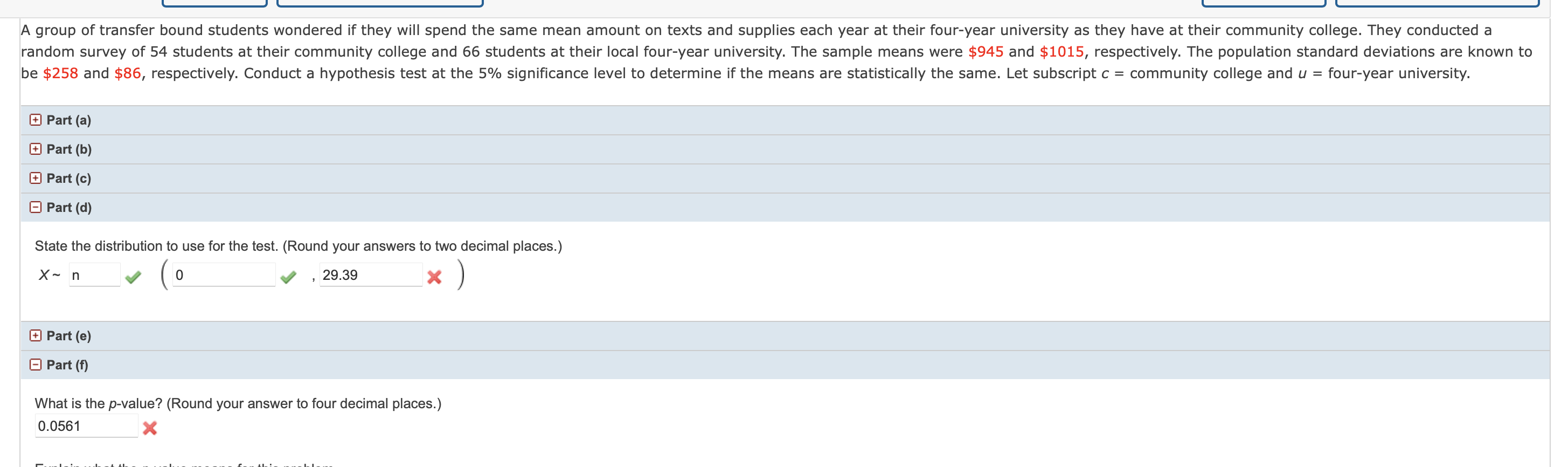 Solved Part A Part B Part C Part D State The 
