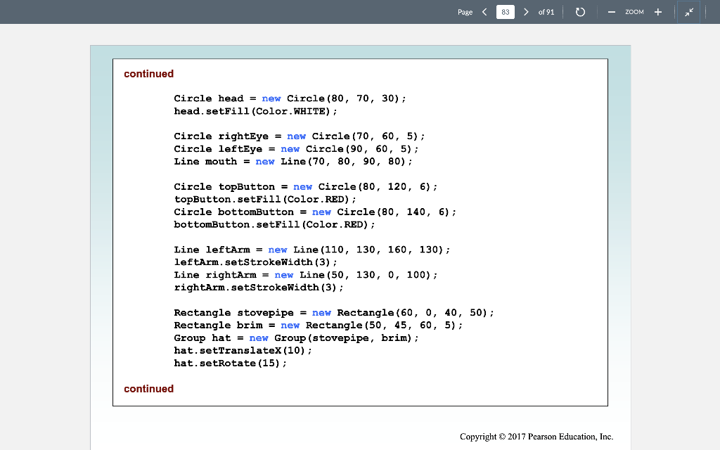 Using Eclipse, run the Snowman project presented | Chegg.com