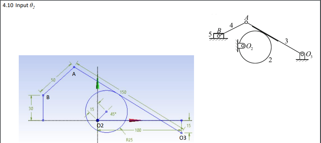 Solved The mechanisms next are NOT drawn to scale; the input | Chegg.com