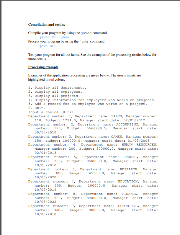 Solved Tasks In this assignment, you are required to design | Chegg.com