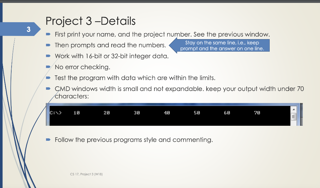 Solved Project 3 2 Write a program to read some numbers. CS | Chegg.com