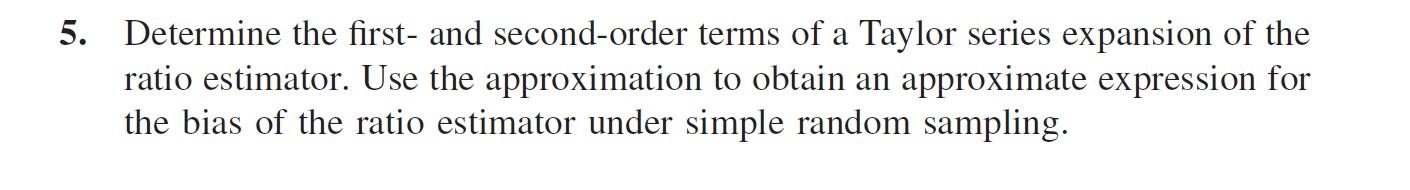 Solved Determine the first- and second-order terms of a | Chegg.com