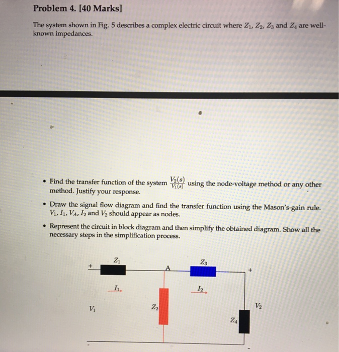 Solved Problem 1. [20 Marks] Consider the systems | Chegg.com