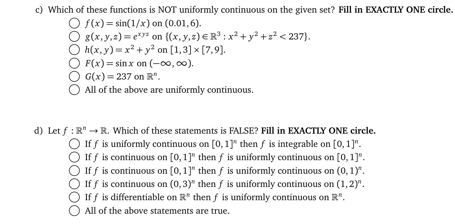 Solved 1. For each curve or surface, count the number of | Chegg.com