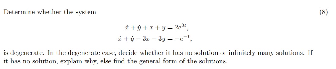 Solved Determine whether the | Chegg.com