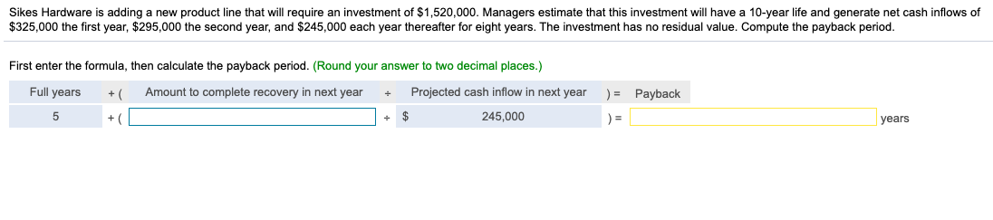 Solved Sikes Hardware is adding a new product line that will | Chegg.com