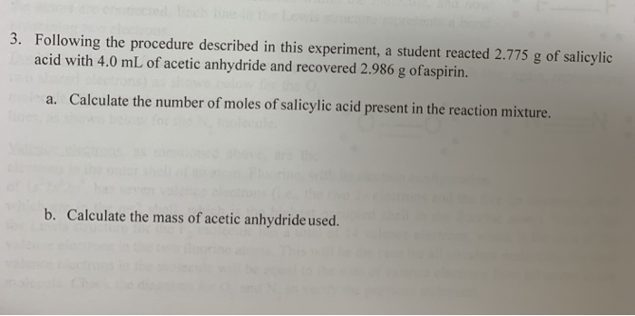 Solved 3. Following the procedure described in this | Chegg.com