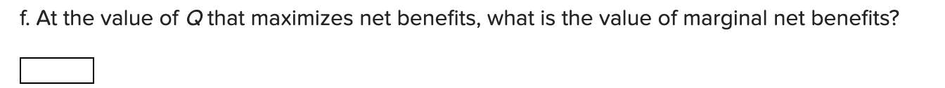 Solved Suppose that the total benefit and total cost from a | Chegg.com