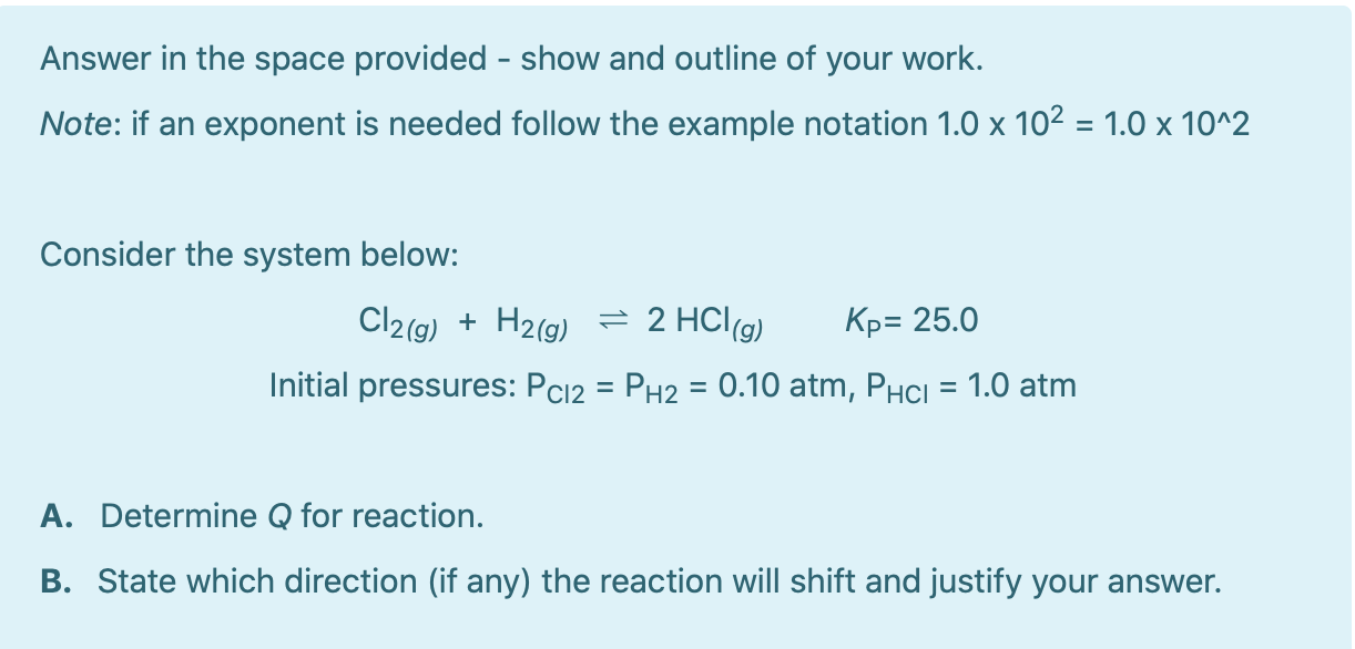 Solved Answer in the space provided - show and outline of | Chegg.com