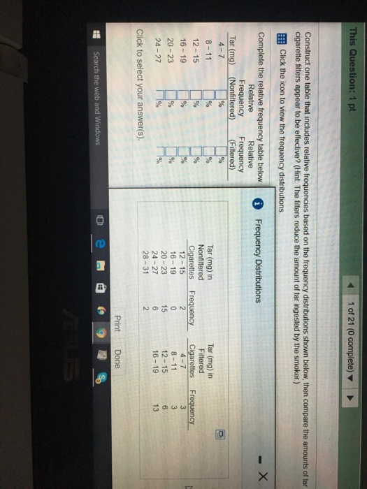 Solved Construct one table that includes relative | Chegg.com Solved Construct one table that includes relative | Chegg.com