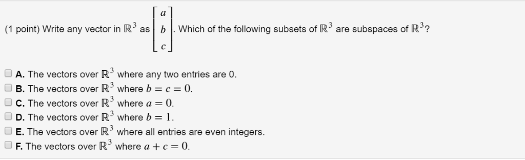 Solved (1 point) Assume the vectors u, v, w are linearly | Chegg.com