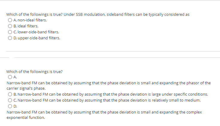 Solved Which of the followings is true? Under S5B | Chegg.com