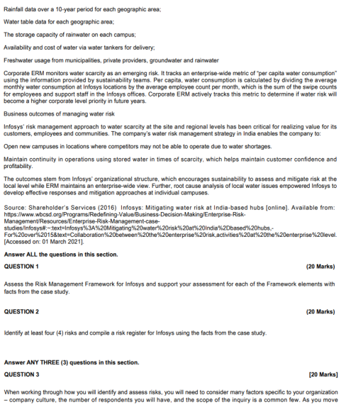 Solved Read the case study below and answer ALL the | Chegg.com