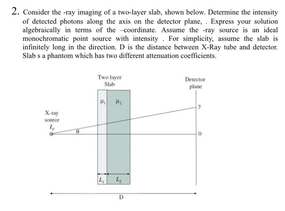 Solved 1 [x Ray Imaging] In X Ray Imaging For Medical