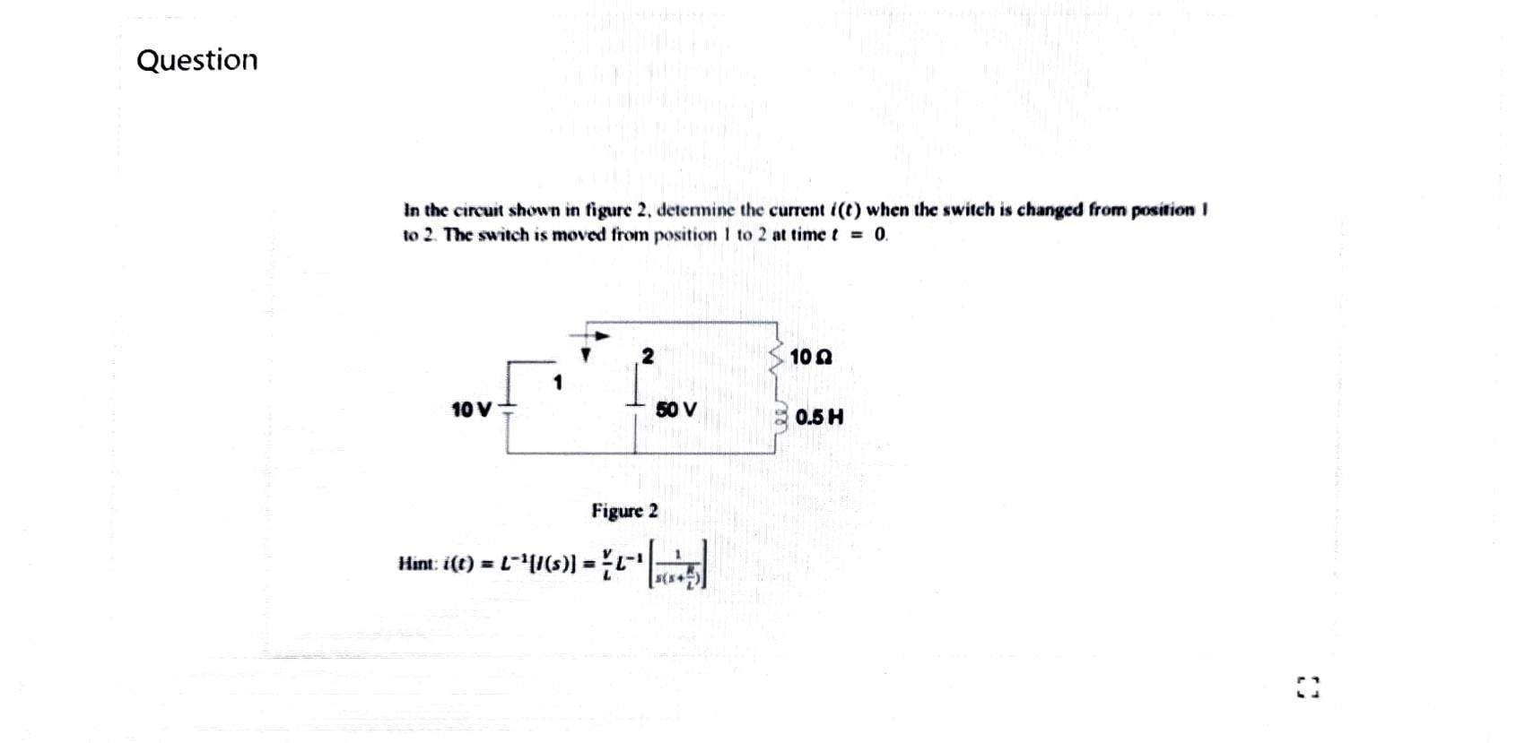Solved In The Circuit Shown In Figure 2 Determine The