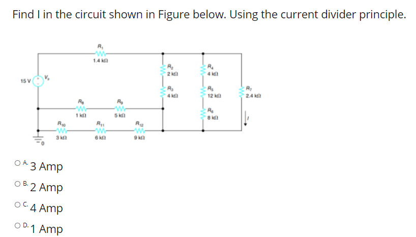 Solved Find I in the circuit shown in Figure below. Using | Chegg.com