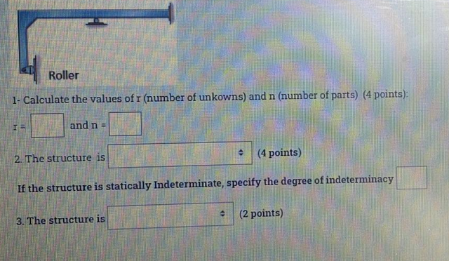 Solved 1- Calculate the values of r (number of unkowns) and | Chegg.com