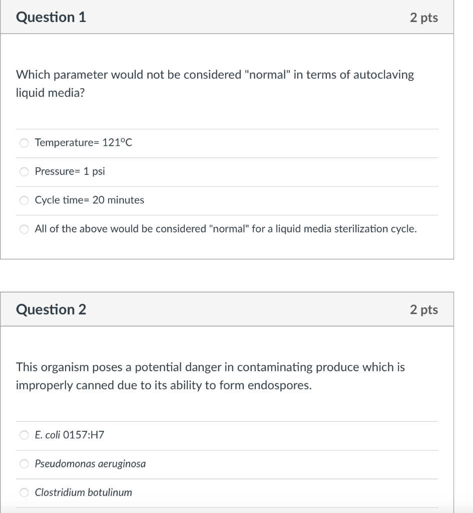 Solved This organism poses a potential danger in | Chegg.com