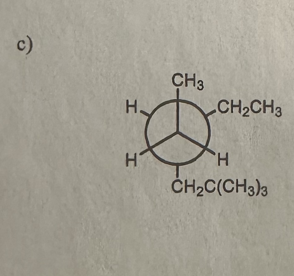 Solved Draw the Newman projections of the following molecule | Chegg.com