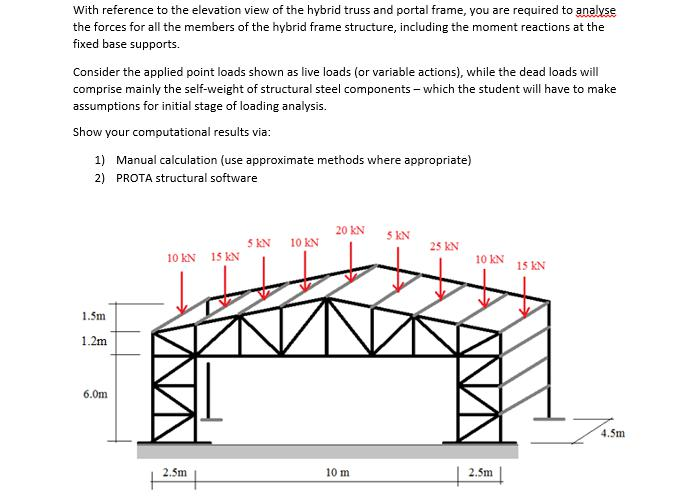 With reference to the elevation view of the hybrid | Chegg.com