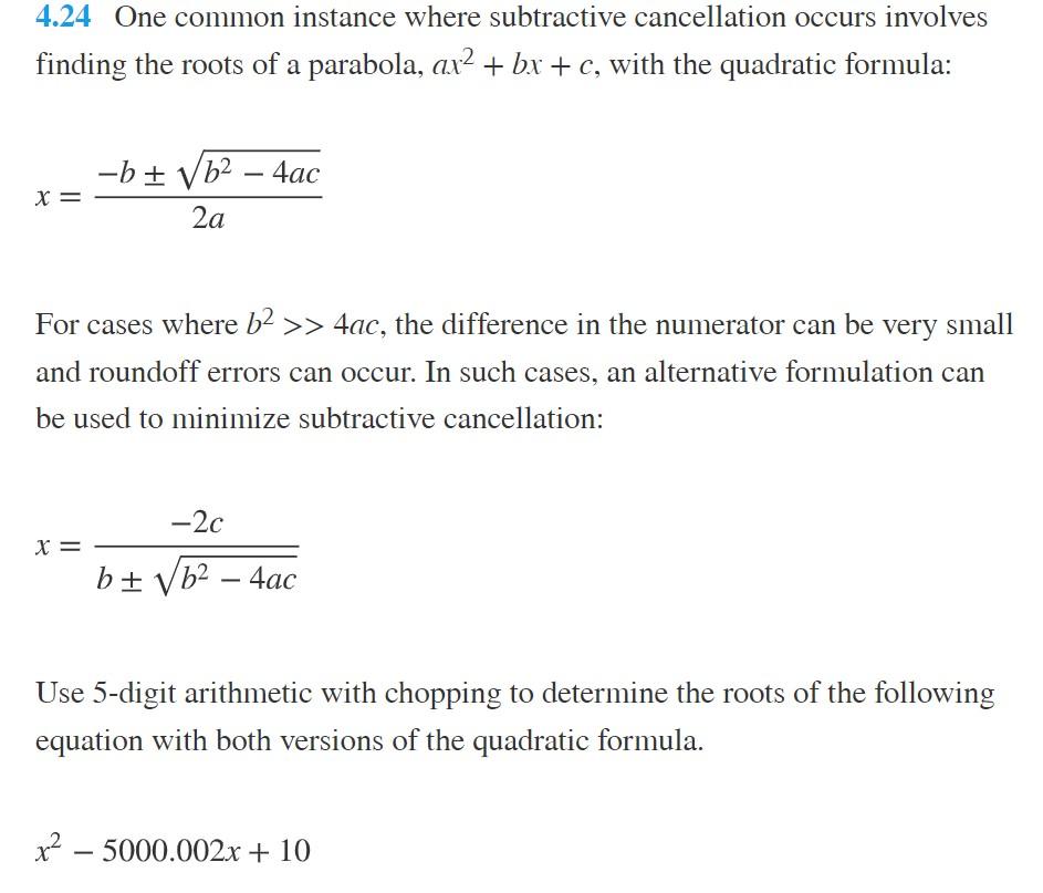 Solved 4.24 One common instance where subtractive | Chegg.com