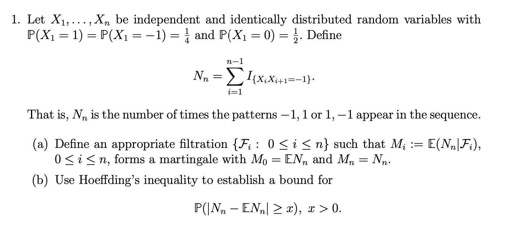 1. Let X1, ..., Xn be independent and identically | Chegg.com