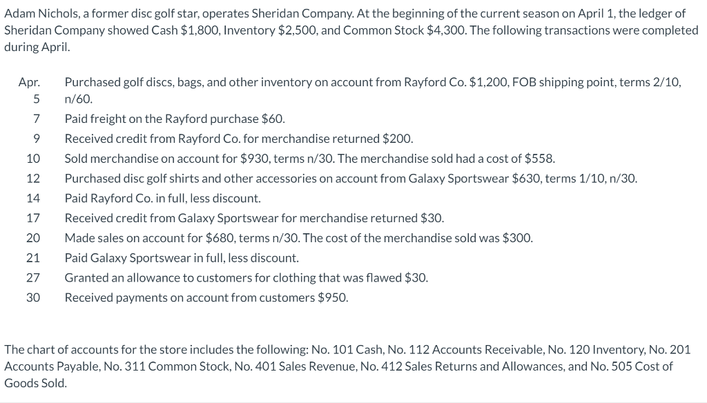 Solved Enter the beginning balances in the ledger accounts | Chegg.com