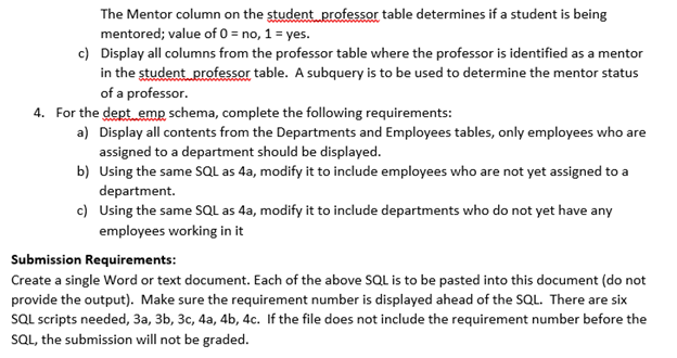Solved 1. Using MySQL Workbench: - Create a new schema for | Chegg.com