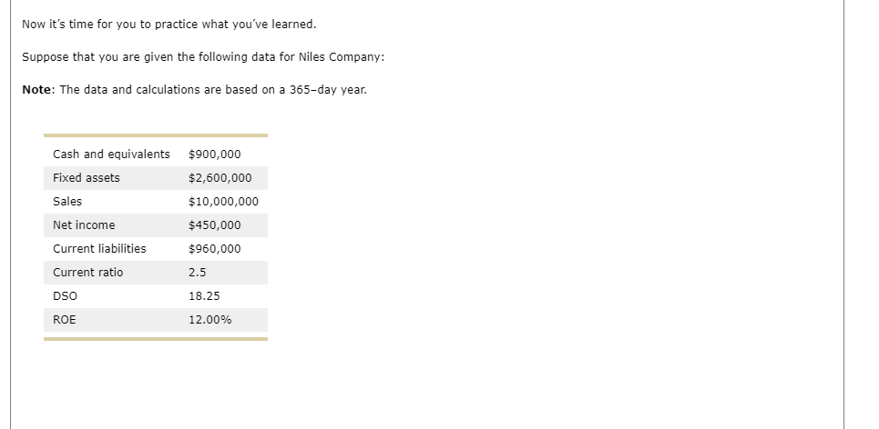 1. Ratio Analysis (Formula Approach) Step 1: Quick | Chegg.com