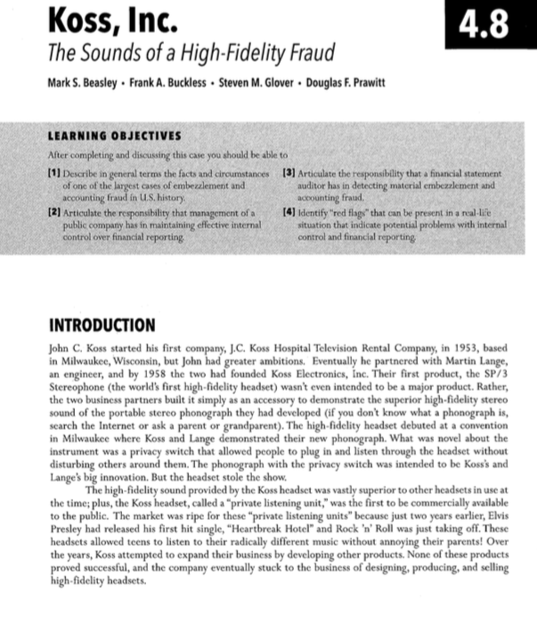 MICHAELJ. KOSS, SUJATA SACHDEVA, AND THE $34 | Chegg.com