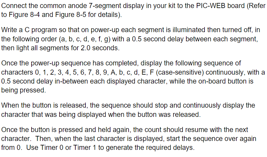 Solved RB1 Common Anode (+3.3 V) RB2 Rs RB3 RS REO R: = 4700 | Chegg.com