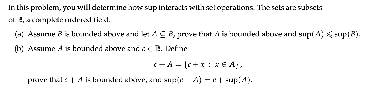Solved In this problem, you will determine how sup interacts | Chegg.com
