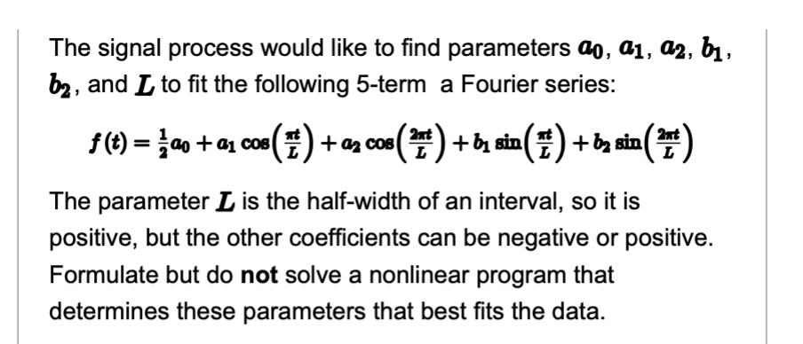 Solved A signal processor has just received following | Chegg.com