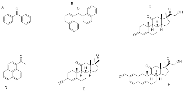 Solved From the list of structures below, which of the | Chegg.com