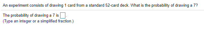 Solved An experiment consists of drawing 1 card from a | Chegg.com