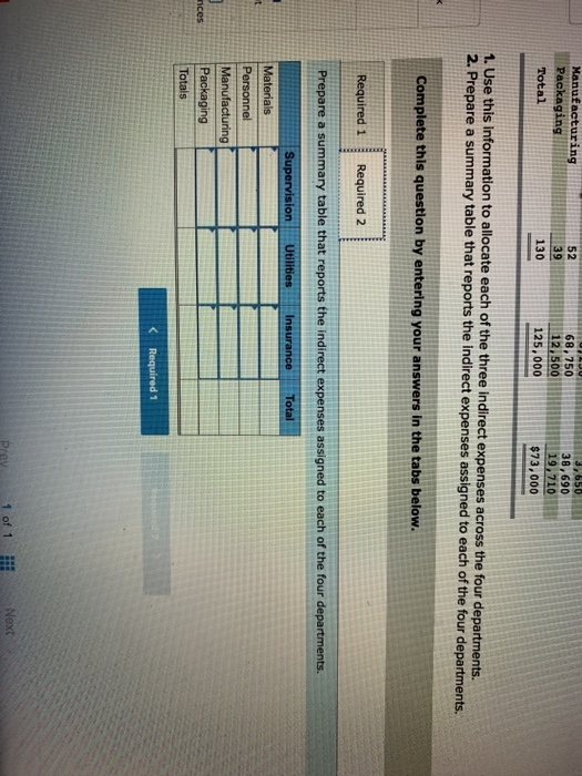 Solved Ch 09 Ex 9-5 Ch 09 Ex 9-5 Exercise 9-5 Departmental | Chegg.com