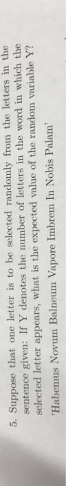 Solved Suppose that one letter is to be selected randomly | Chegg.com