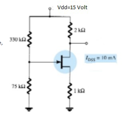 Solved Q) Since 𝑉D = 10 𝑉𝑜𝑙𝑡 in the circuit given | Chegg.com