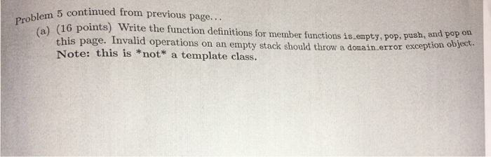 Solved Linked Lists And Stacks Consider The Following Struct
