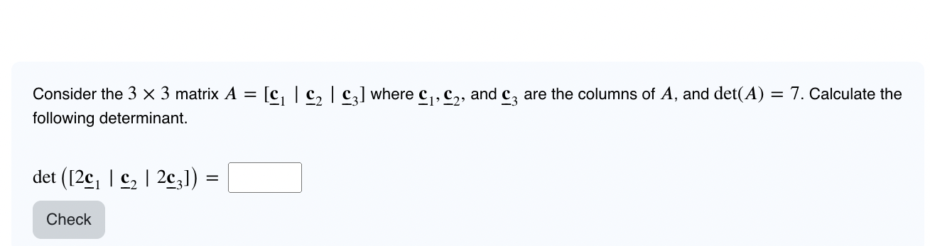 Solved Consider the \\( 3 \\times 3 \\) matrix \\( | Chegg.com