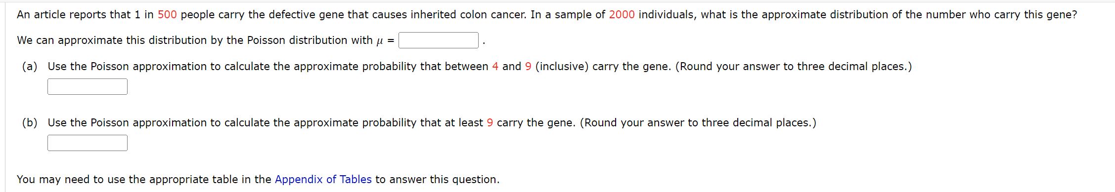 Solved We can approximate this distribution by the Poisson | Chegg.com