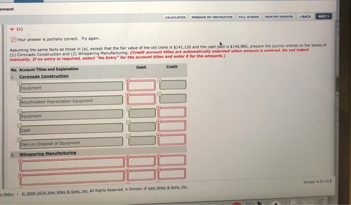 Solved BACK URCES Problem 10-10 (Part Level Submission) | Chegg.com