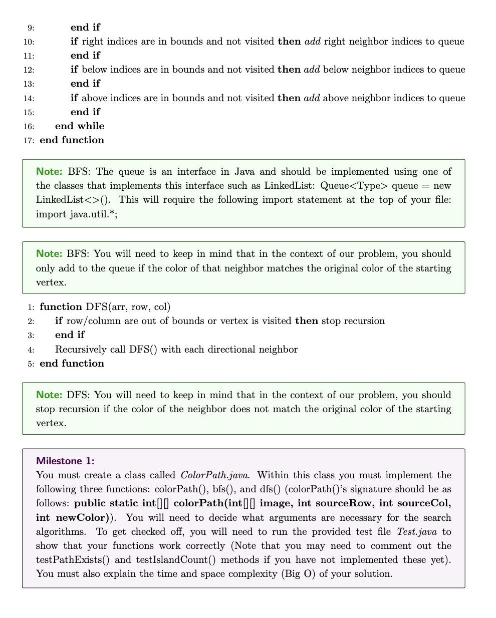 Solved 1 Color Path While it may not seem immediately | Chegg.com