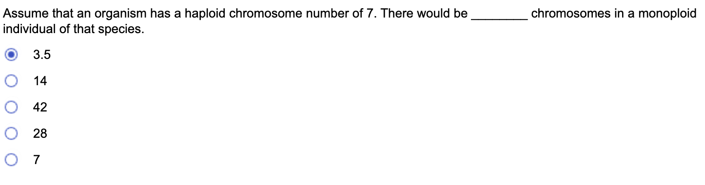 Solved Assume that an organism has a haploid chromosome | Chegg.com