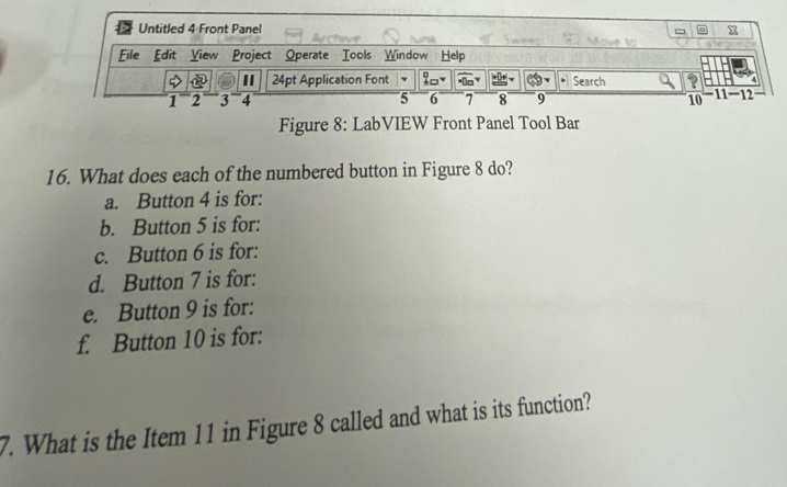 Solved Untitled 4 Front Panel File Edit View Project Operate | Chegg.com