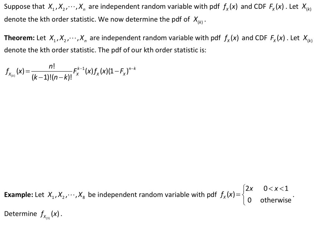 Solved Suppose that X1,X2,⋯,Xn are independent random | Chegg.com