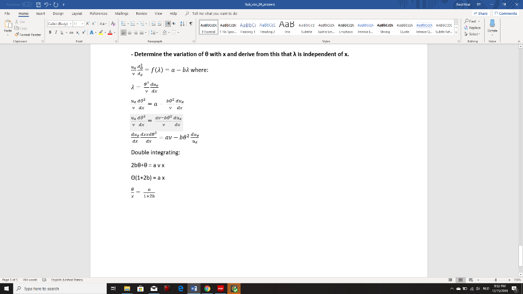 PROBLEM 4.C – Boundary layer development for an | Chegg.com
