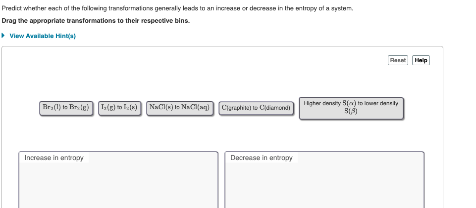 Solved Predict whether each of the following transformations | Chegg.com